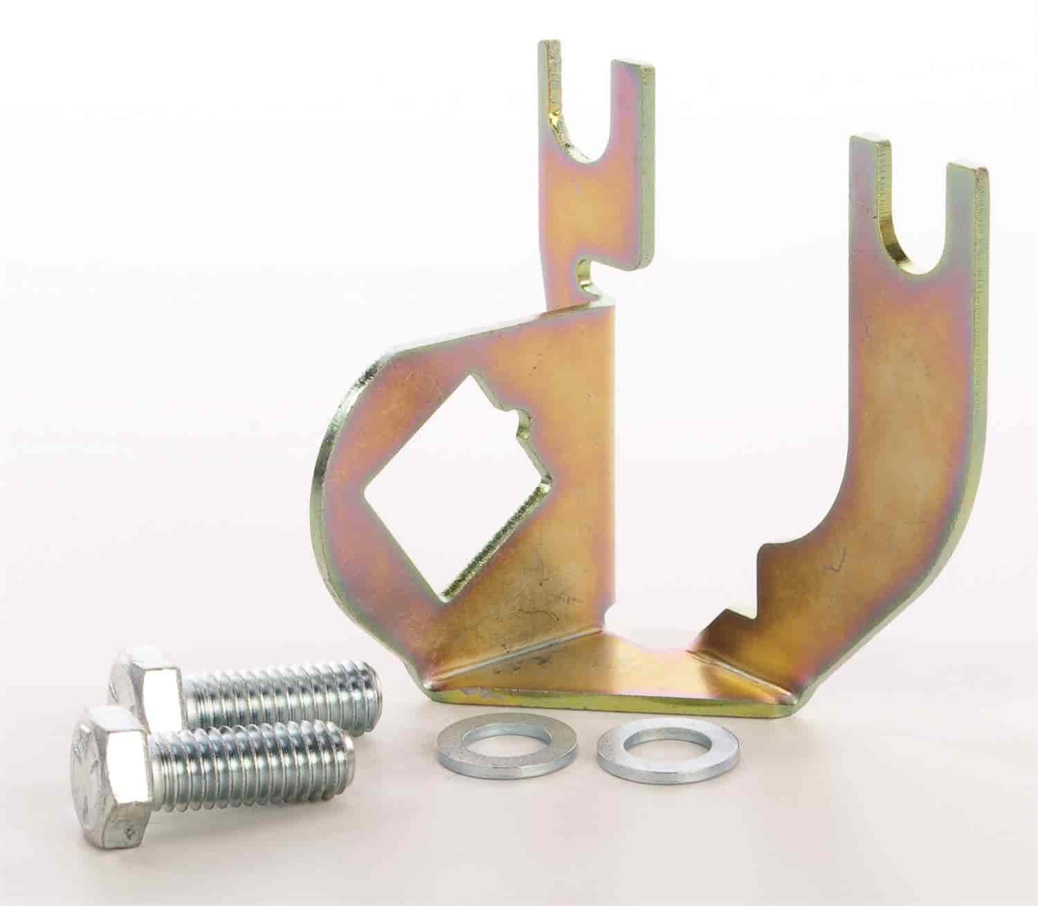 JEGS 157312 Kickdown Cable Bracket Bolts directly to Small Block Chevy ...