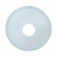 Renovators Supply 7'' Clear Glass Disc Plate for Waterfall Bathroom ...