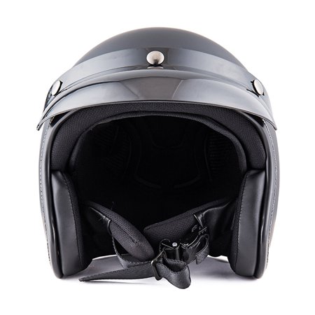 Vintage Unisex-adult Open Face Helmet Cruiser Motorcycles Cool Rider ...