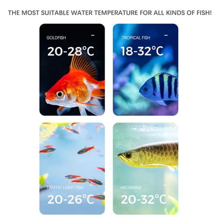 Aquarium LED Digital Display 0.1â„ƒ Touch Control Sensor Temperature by ...