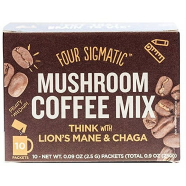 Four Sigmatic, Think, Organic Coffee with Lion's Mane Mushroom & Yacon ...