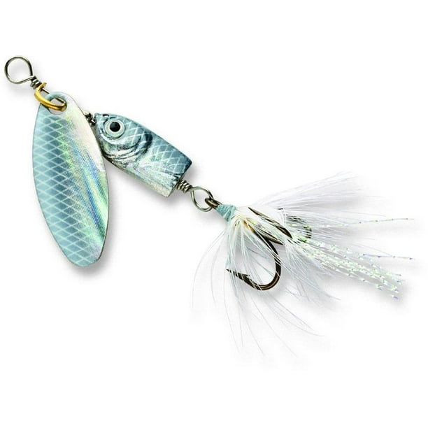 Blue Fox Fishing Lure BFFS1BSD Flash Spinner 1/8 oz Blue Shad - Walmart.com