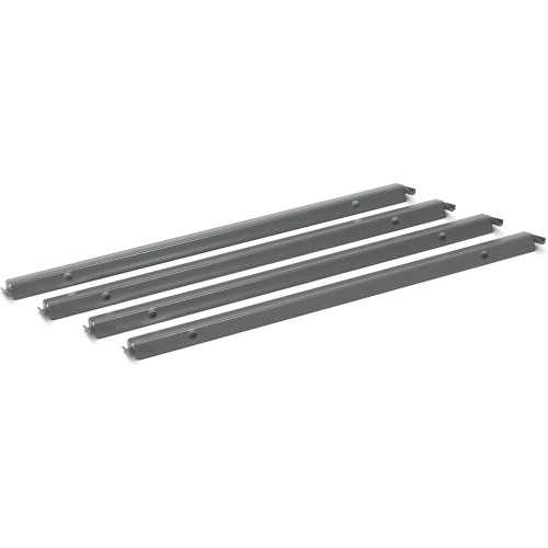 HON Single Rail Hanging Racks, 4-Pack Letter/Legal - 42" Long - Steel ...