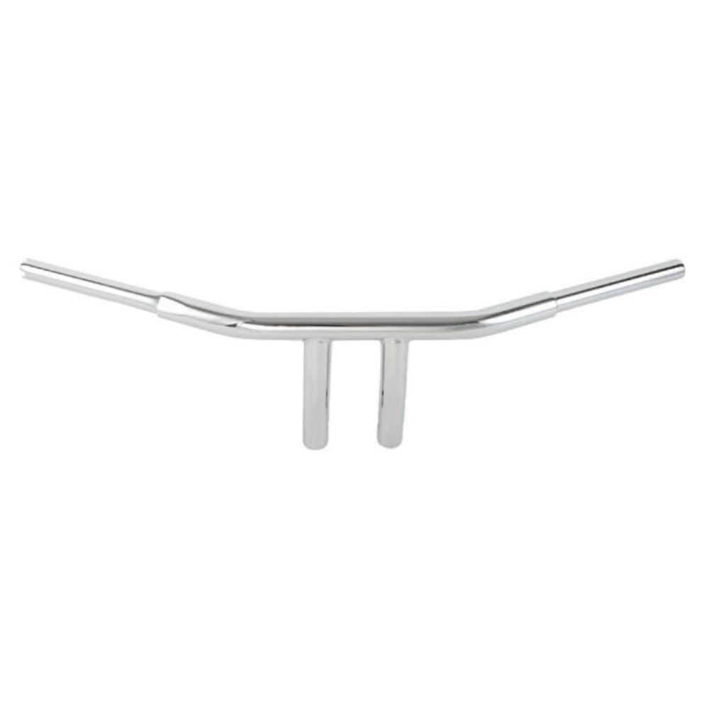 Chrome 1-1/4" Fat 8"Rise T-Bar Handlebar For Harley-Davidson Road Drag ...