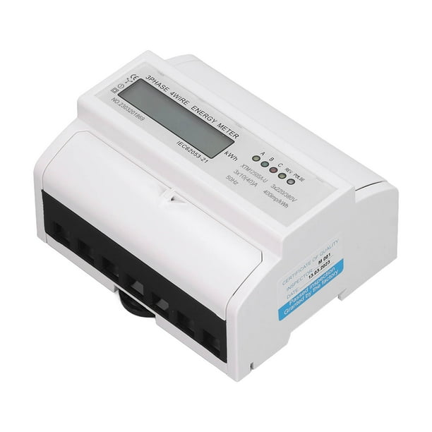 Phase Wire Energy Meter,Electric Energy Meter 3 Electricity Usage ...
