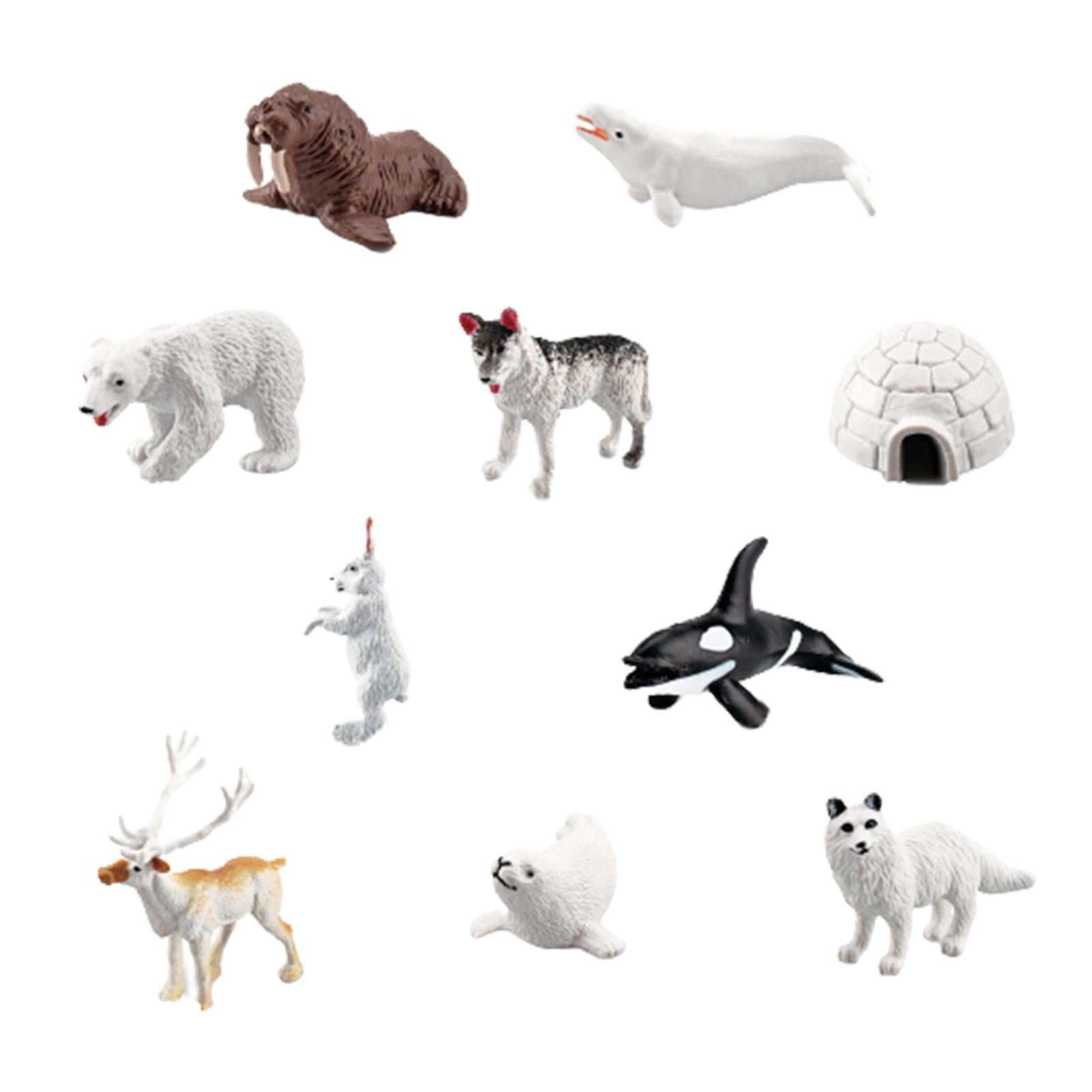 Click here for Yinanstore 10x Realistic Animal Model Collection T... prices