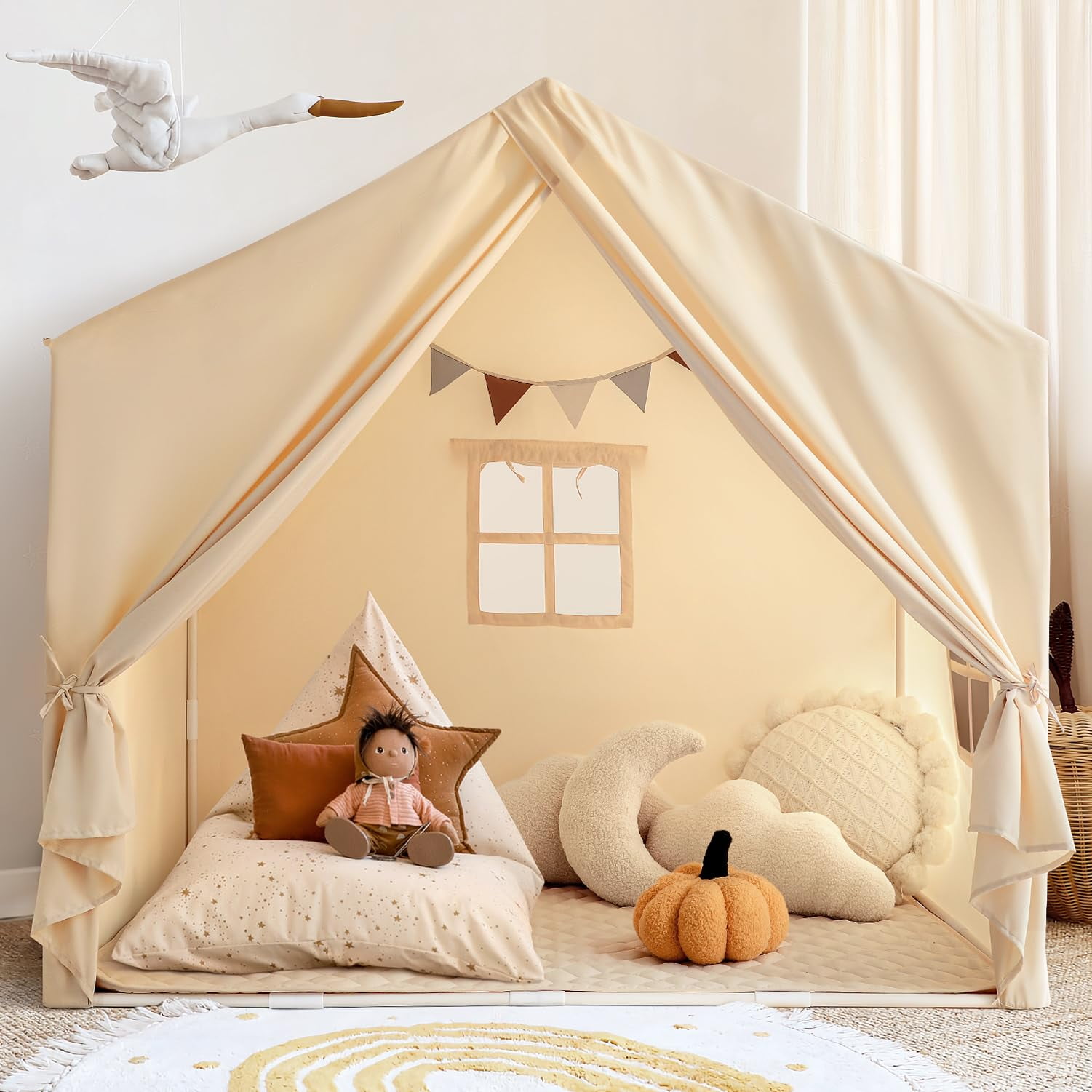 Click here for Razee Kids Play Tent With Padded Mat  Large Kids T... prices