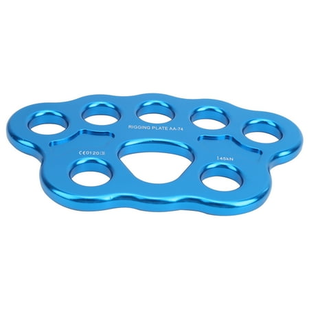 KN Rigging Plate,45KN 8‑Hole Rigging Plate Climbing Anchor Connector ...