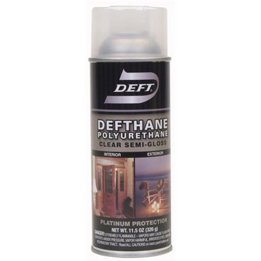 Deft Interior Clear Wood Finish Gloss Lacquer, 12.25-Ounce Aerosol ...