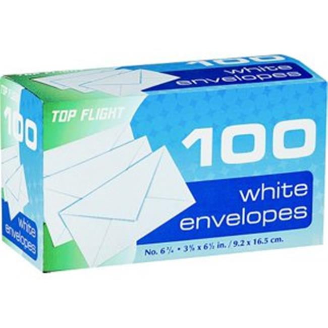 Top Flight Boxed Envelopes, Pack of 100 - Walmart.com