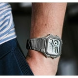 Casio Men's World Time Sport Watch, Stainless Steel Bracelet - Walmart.com