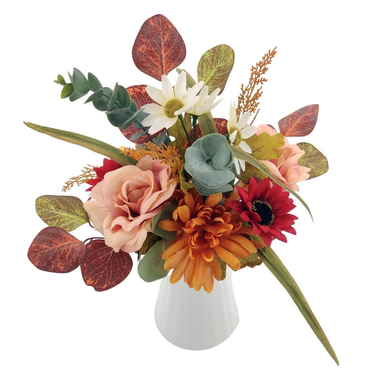 Multi Colored Flower Arrangements