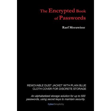 The Encrypted Book of Passwords (Paperback) - Walmart.com