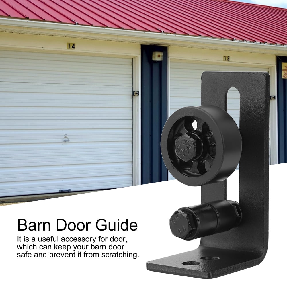 Door Guide Black Steel 8 Different Setups Stay Roller Sliding Bottom ...