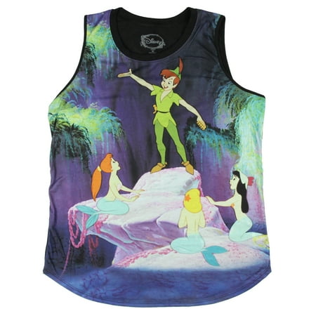 Disney Junior's Peter Pan The Boy Who Could Fly Muscle Tank Top, Small ...