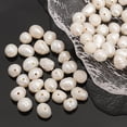 1 Strand Natural Cultured Freshwater Pearl Beads Strands Potato Bisque ...