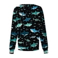AHMOMEI Cartoon Animal Print Women's Medical Scrub Jackets S-5XL Plus ...