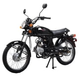 X-Pro 125cc Street Legal Gasoline Motorbike, Cafe Cruiser Racer Style ...