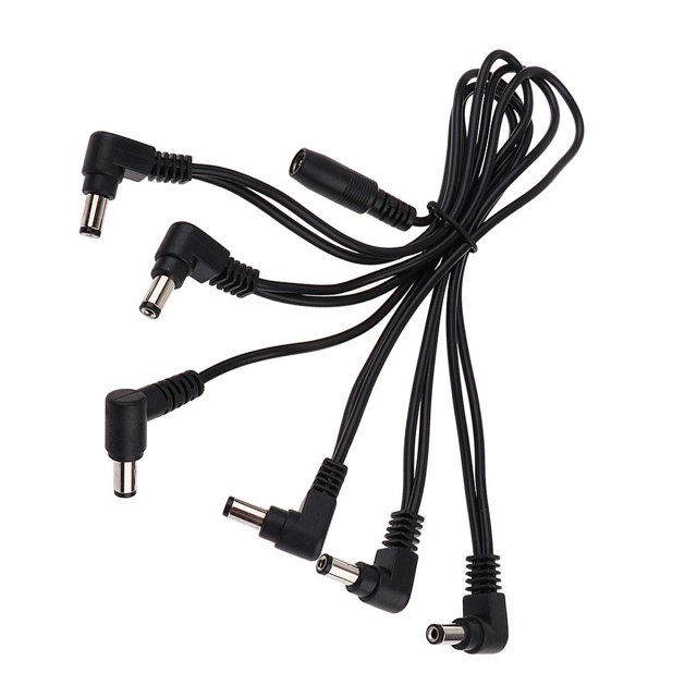 1 to Electric Guitar Effect Pedals Adapter 9V 1A Cable - Walmart.com