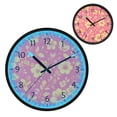 BZSMCE Voice Activated LED Night 12in Clock 12in Clock with Yellow ...