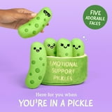 emotional support pals Plush Pickles with Carrying Basket Soft Stress ...