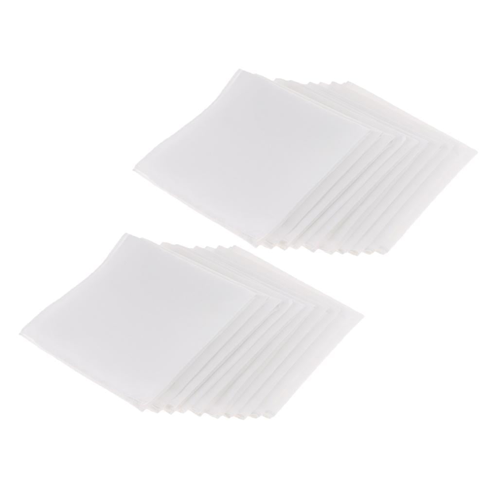 Click here for Tishita 20x Solid Women Mens Handkerchiefs Soft Sq... prices