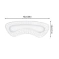 Agiufgs Silicone Heel Liners 1 Pair Cushions Shoe Inserts, Self ...