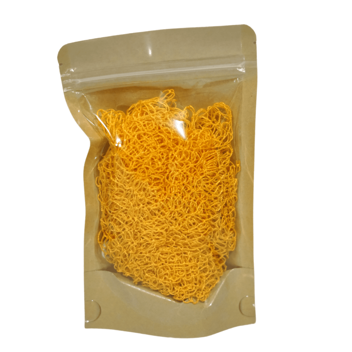 Awomi ® Scrub West African Mesh Body Exfoliator (Yellow) Net Sponge ...