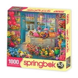 Springbok's 1000 Piece Jigsaw Puzzle Flower Shop - Walmart.com