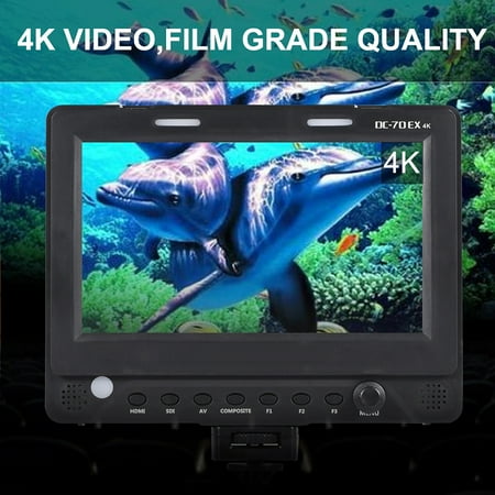 Camera Monitor, 7inch Camera Display Screen AV Input For Photographer ...