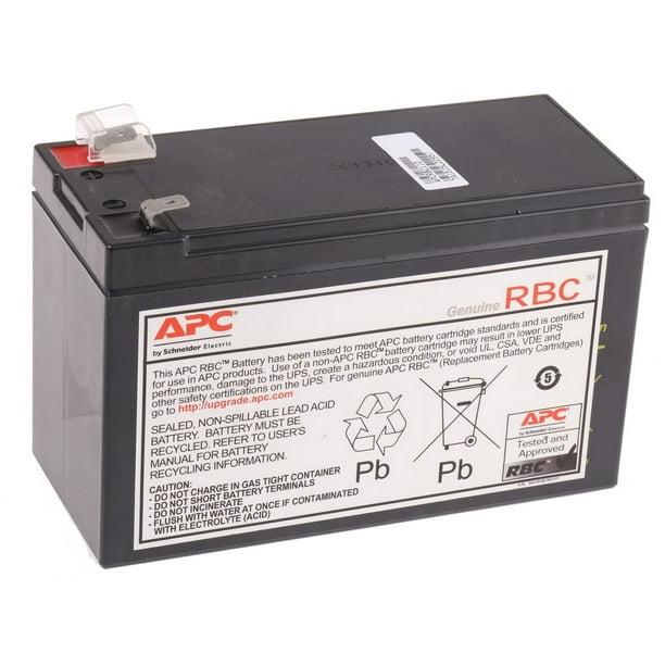 APC UPS Battery Replacement, APCRBC110, for APC UPS Models BE550G ...