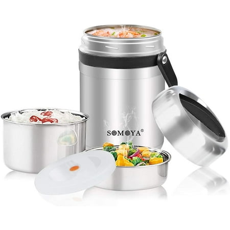 304 Stainless Steel Vacuum Insulated Lunch Box,Thermal Food Container ...