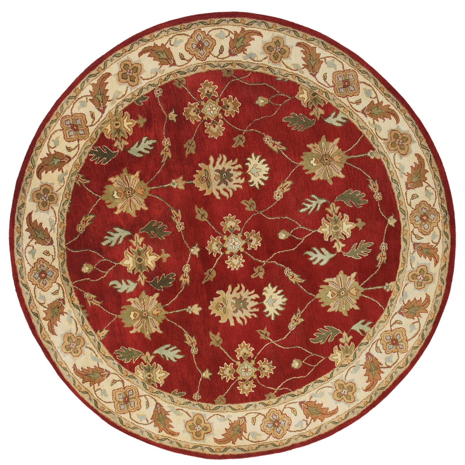 Dynamic Rugs Charisma 1403 Namix Persian Rug - Red/Ivory - Walmart.com