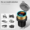 Kchsji Super Fast Car Charger - USB Digital Display, 66W + 3.1A Output ...