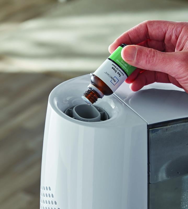 Mainstays Warm Mist Humidifier, Filter-Free, 1.2 Gallon, Visible Mist ...