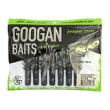 Googan Baits Krackin' Craw Soft Plastic Lure, Black Blue Flake, 4 Inch ...