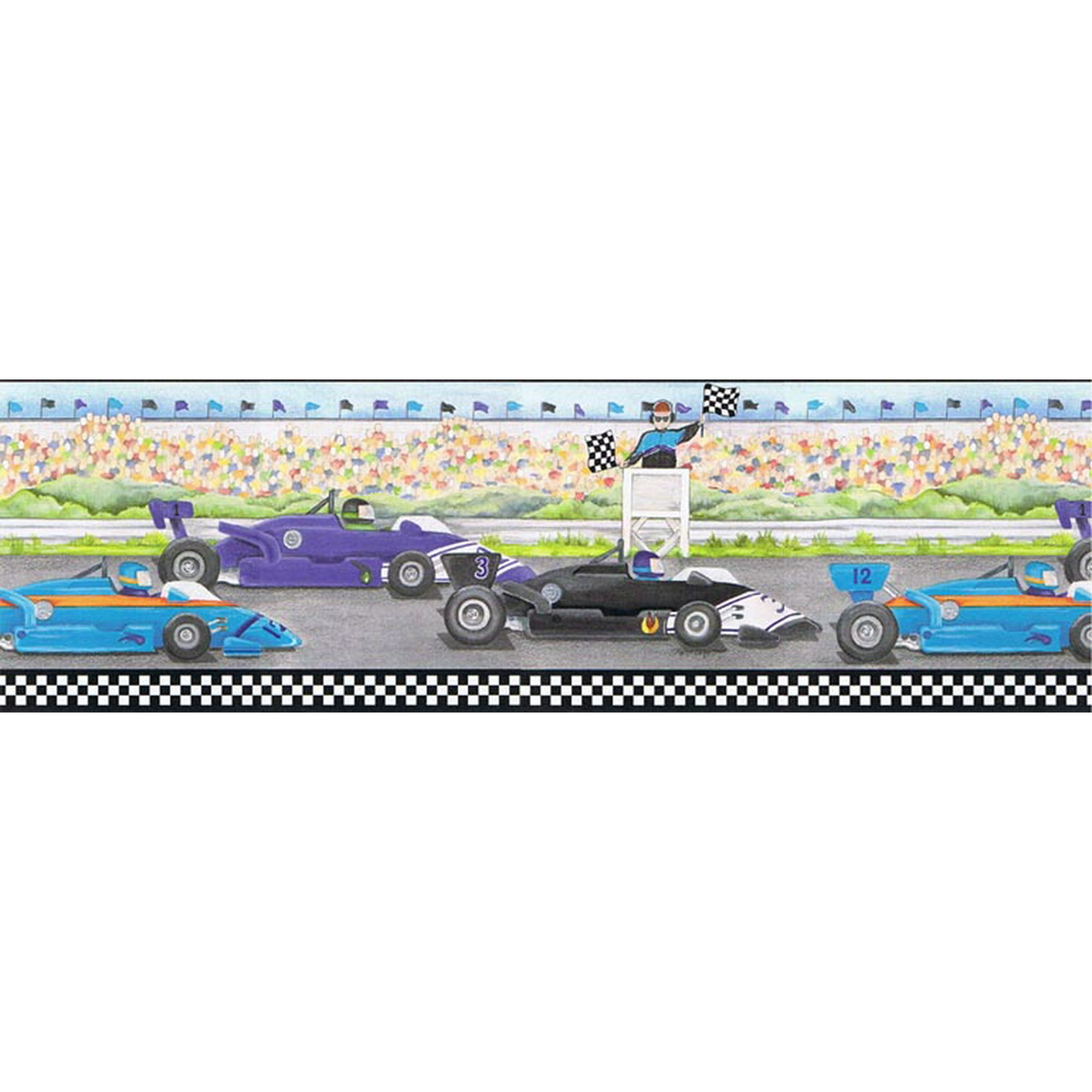 Click here for Wallusa Discontinued Wallpaper Race Cars Wallpaper... prices