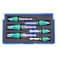 6 Piece 2-in-1 Internal Torx/External Hex Bit Set - Walmart.com