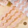 10 Yards Polyester Wavy Fringe Trim Ribbon Wave Bending Lace Trim for ...