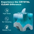 LET'S RESIN Deep Pour Epoxy - 51OZ, Clear, Bubble Free for River Tables ...