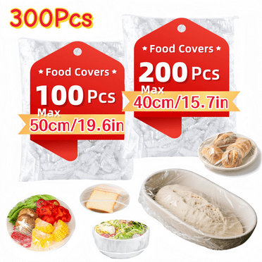 Chiclify Plastic Covers,Food Cover Dish Covers, Reusable Elastic ...