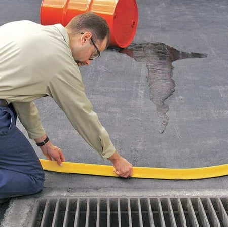 New Pig Dike - Spill Control Barrier for Rough Surfaces - Stop Spills ...