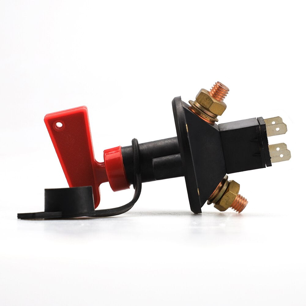 Universal 12/24V 4 Terminals Battery Isolator Master Power Isolator Cut ...