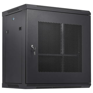 StarTech.com Wallmount Server Rack, Low-Profile Cabinet for Servers ...