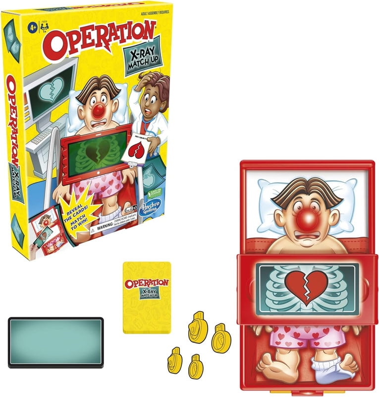 Juego de Mesa Hasbro Operando X-Ray Match Up | Walmart en línea