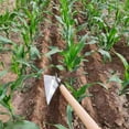 CAC-Hardened All-Steel Triangle Plow Hoe,for Farm Garden Weeding ...