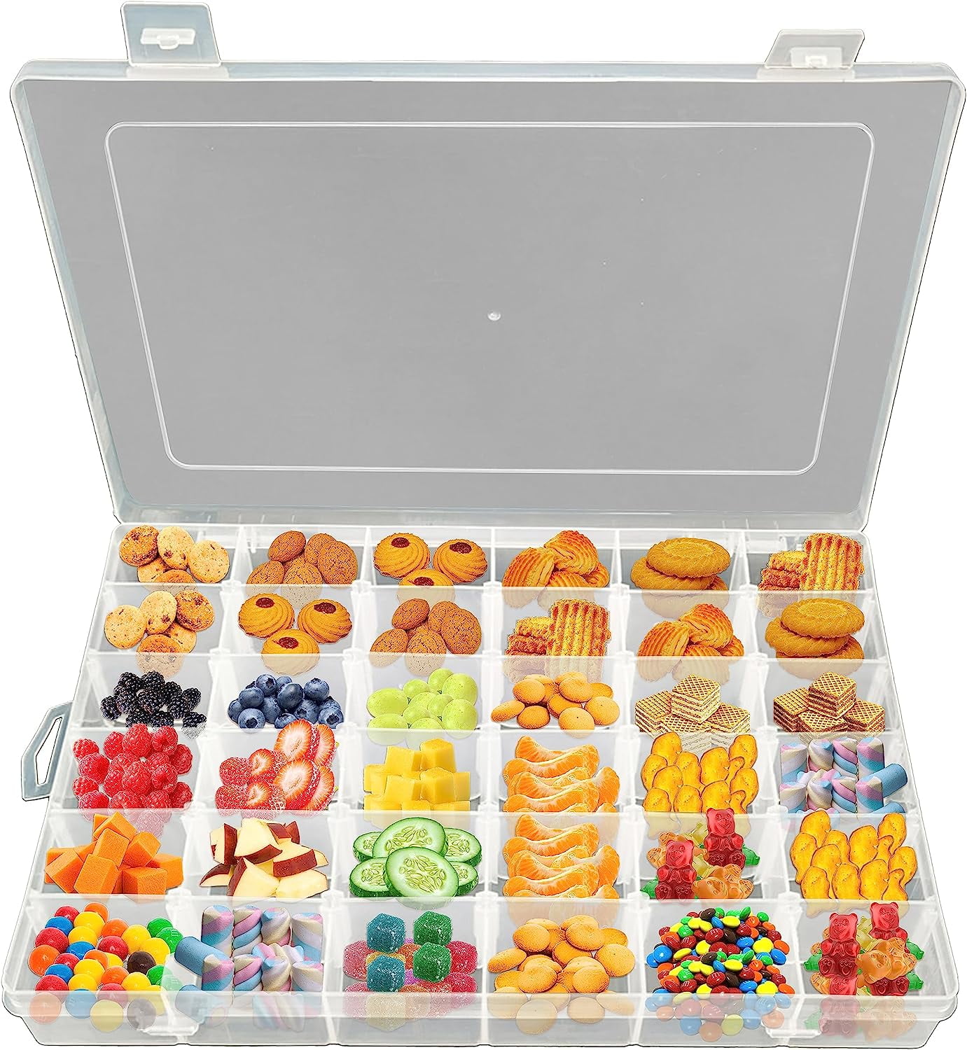 Skywin Match Up Memory Snack Tray - 36 Slot Fun & Functional Snack ...