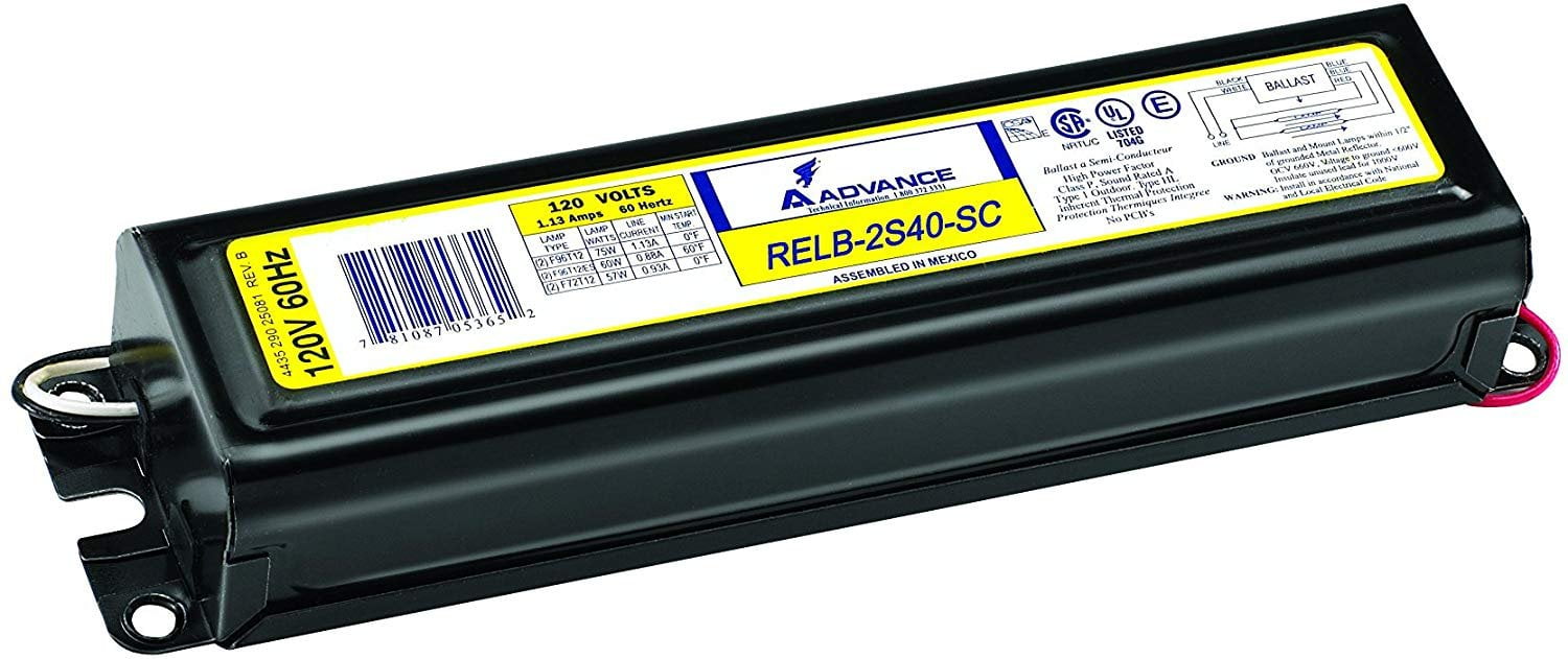 Advance Ballast F34t12 120 V Electronic - Walmart.com