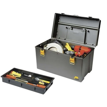 Urrea Heavy Duty 21 In Plastic Tool Box With Metallic Latches And ...