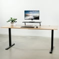 VIVO Black 26" Computer Stand | Clamp-on Desk Shelf | Desktop Screen ...